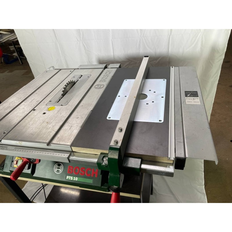 Milling table plate for Bosch PTS 10 insertion plate Triton JOF001